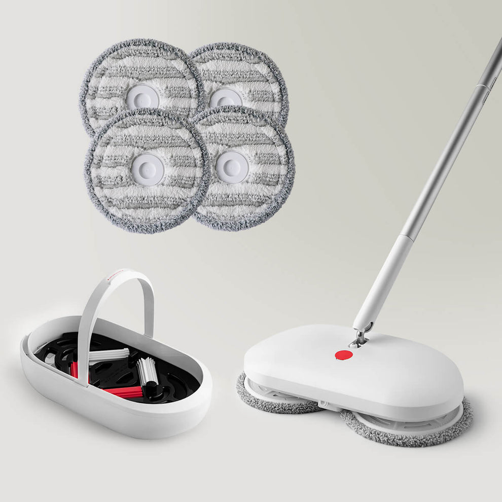 Cordless Electric Floor Mop with Automatic Cleaning Bucket