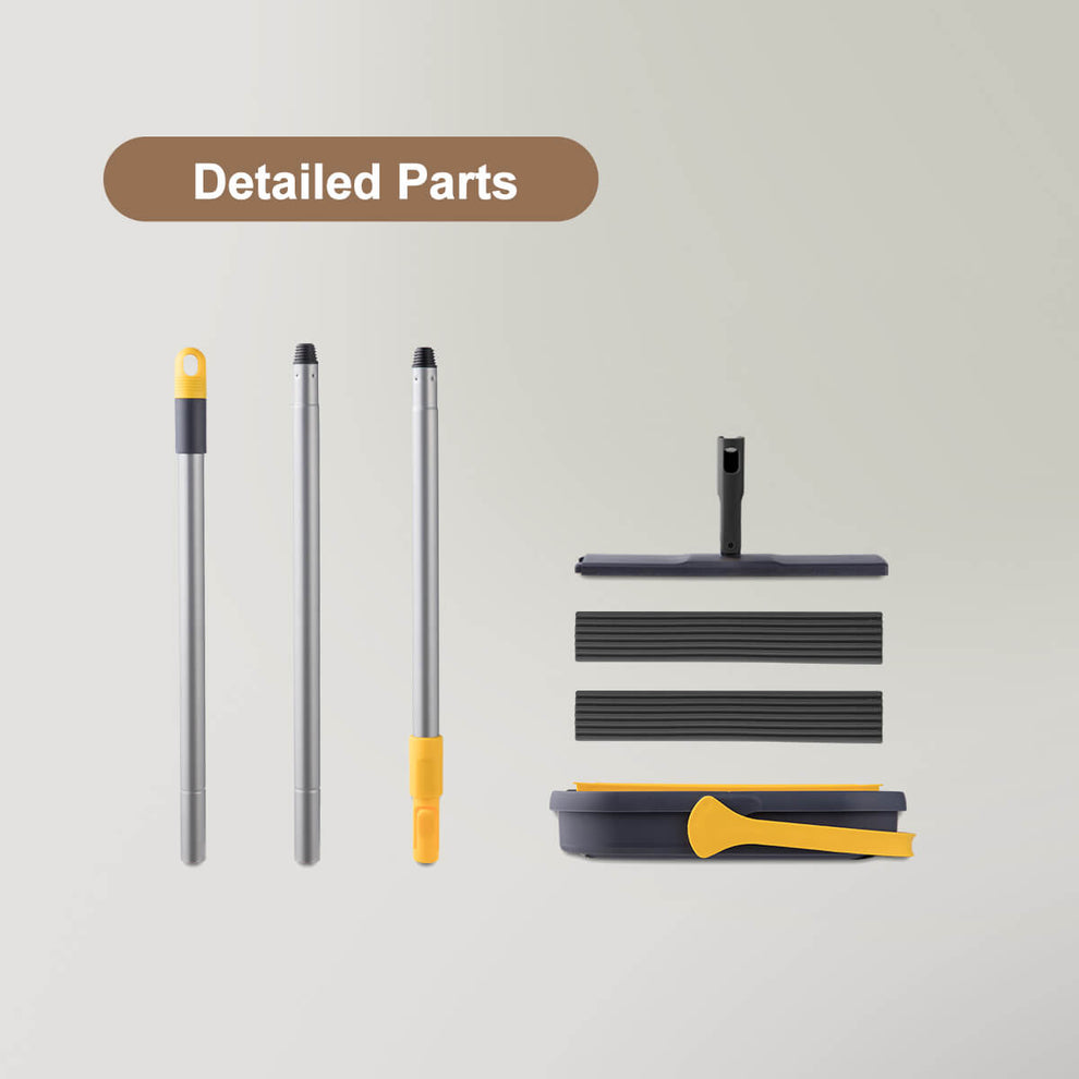 Mop and Bucket with Wringer Set