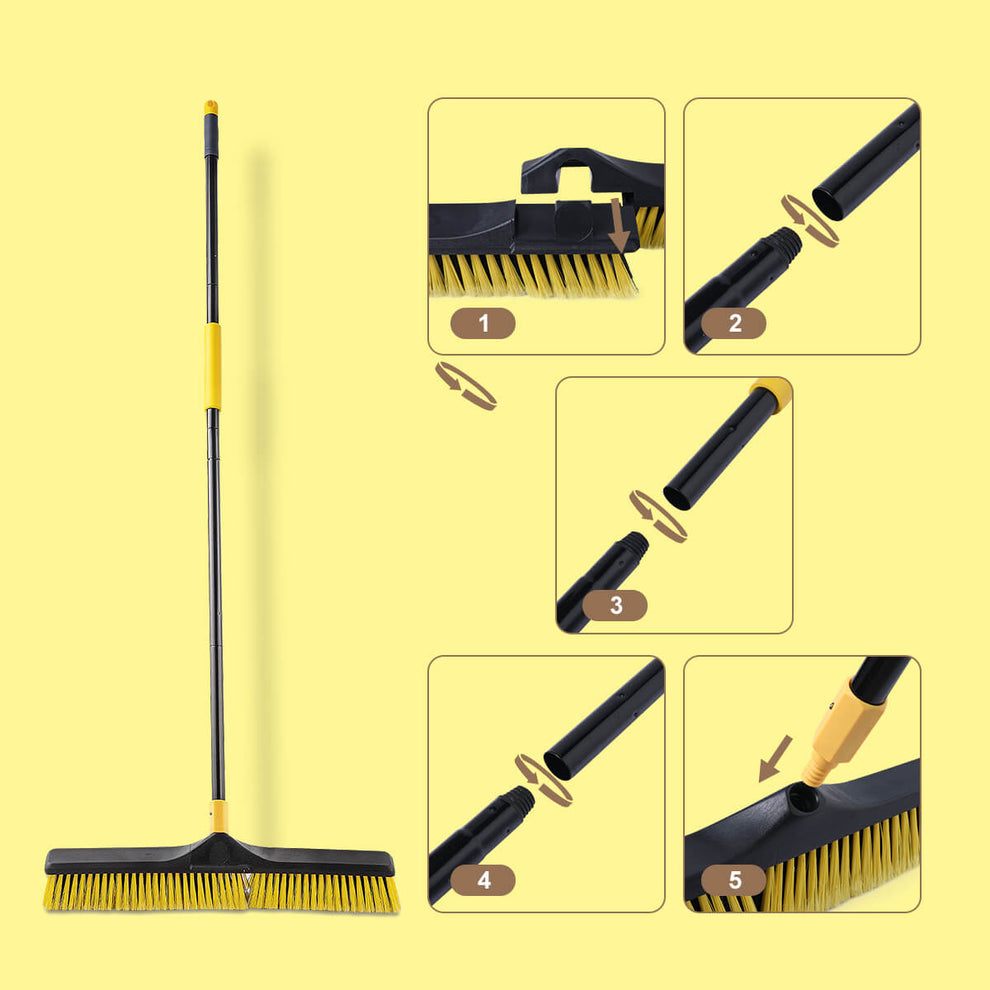 Outdoor Push Broom Brush